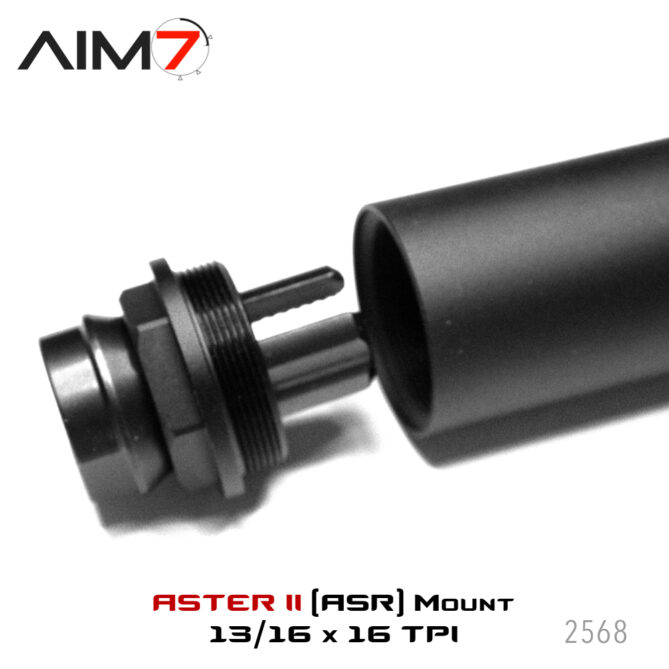 AIM7 TEMPEST Plus + ASR Adapter Mount Multi Caliber 13/16x16 - AIM7 ...