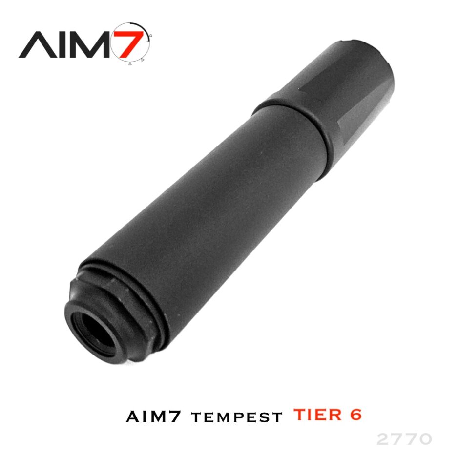AIM7 TEMPEST Tier Linear Muzzle Compensators - AIM7 Tactical