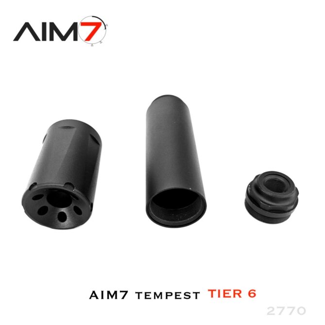 AIM7 TEMPEST Tier Linear Muzzle Compensators - AIM7 Tactical