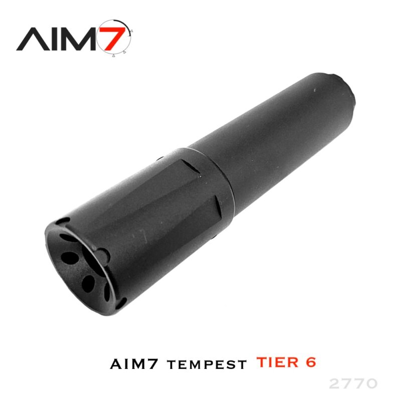 AIM7 TEMPEST Tier Linear Muzzle Compensators - AIM7 Tactical