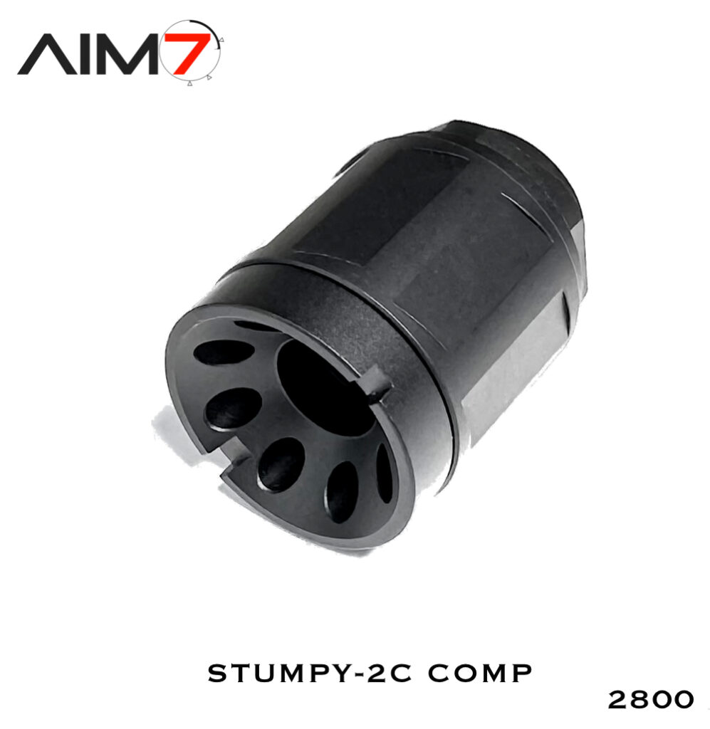 Aim7 STUMPY-2C 9mm & 22LR & .40Cal Linear Comp 3 PCS - AIM7 Tactical
