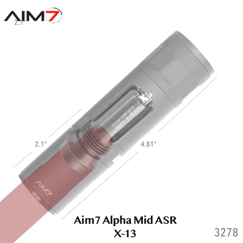 Aim7 Alpha X-13 Mid ASR Linear Comp Modular System - AIM7 Tactical
